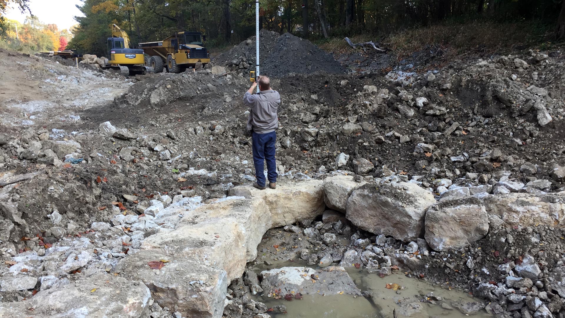 Log Pond Run Diversion Channel Restoration » Wallace Pancher Group Inc
